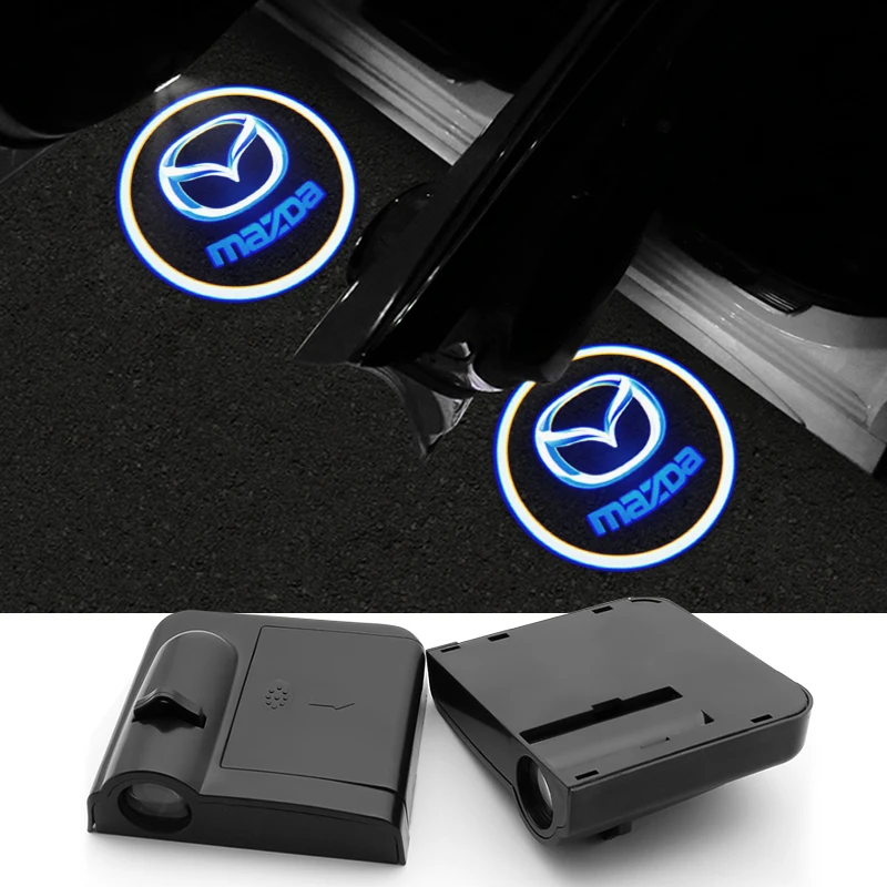 Car-Logo-Welcome-Light-Led-Door-Light-Projector-Lamp-For-Mazda-3-Cx5-6 ...