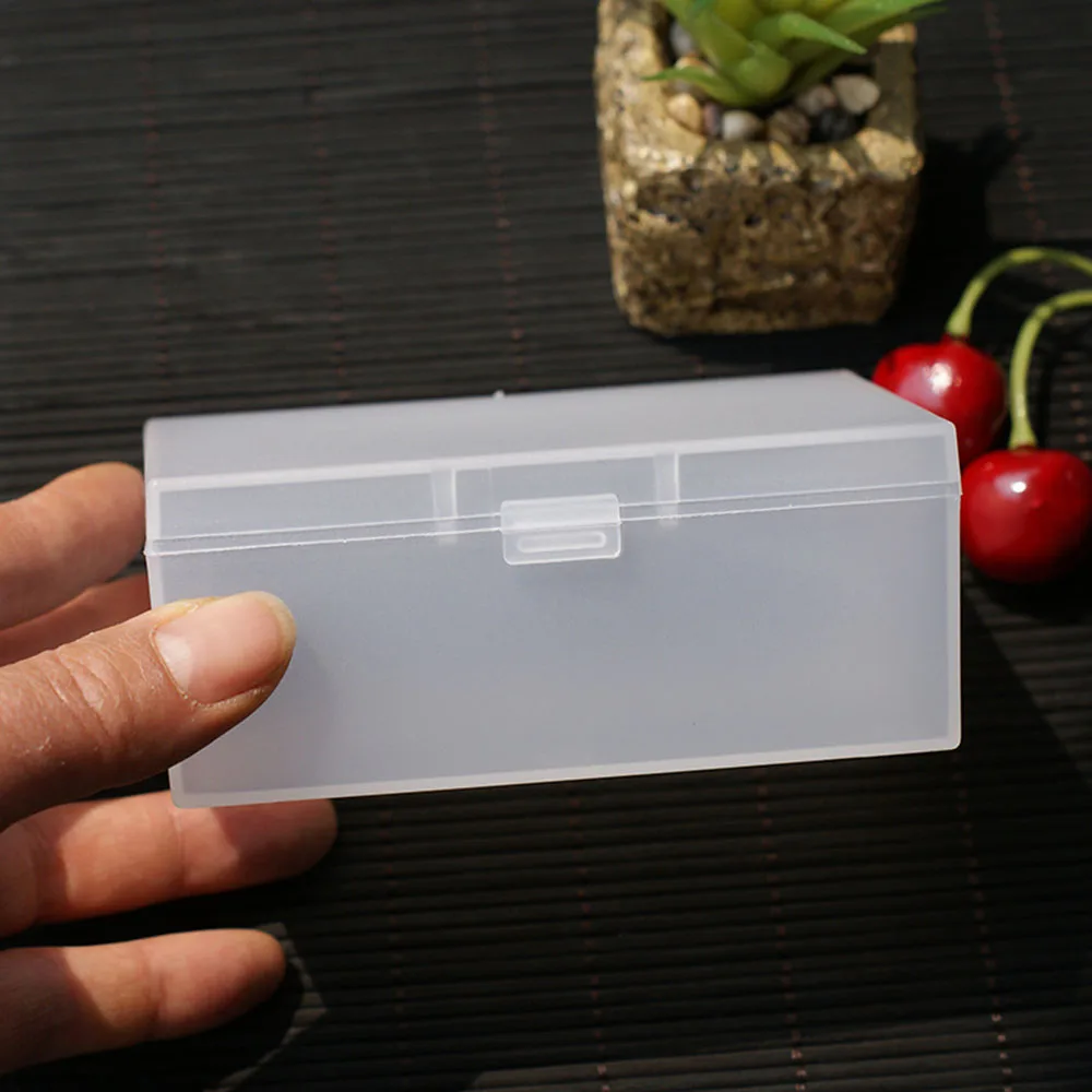 11x7-5cm-Plastic-Storage-Box-Rectangular-Pill-Case-Translucent-Packing ...