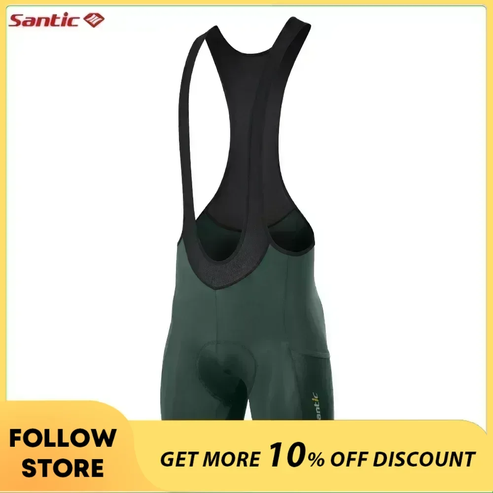 Santic-Cycling-Bib-Shorts-Men-4D-Padded-MTB-Biker-Shorts-Summer ...
