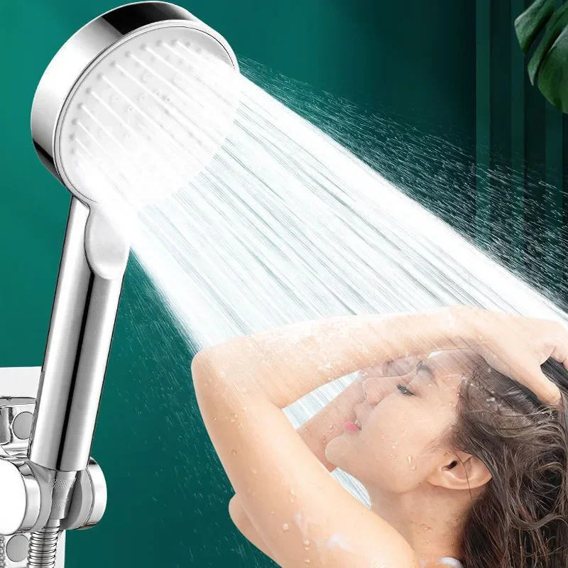 Shower-Head-Water-Saving-Black-5-Mode-Adjustable-High-Pressure-Shower ...