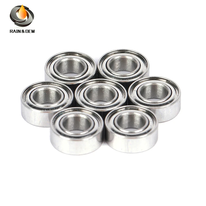 10pcs Smr84 Zz Smr84zz L-840zz P5 Abec7 440c Stainless Steel Deep Groove Ball Bearing 4x8x3 Mm ...