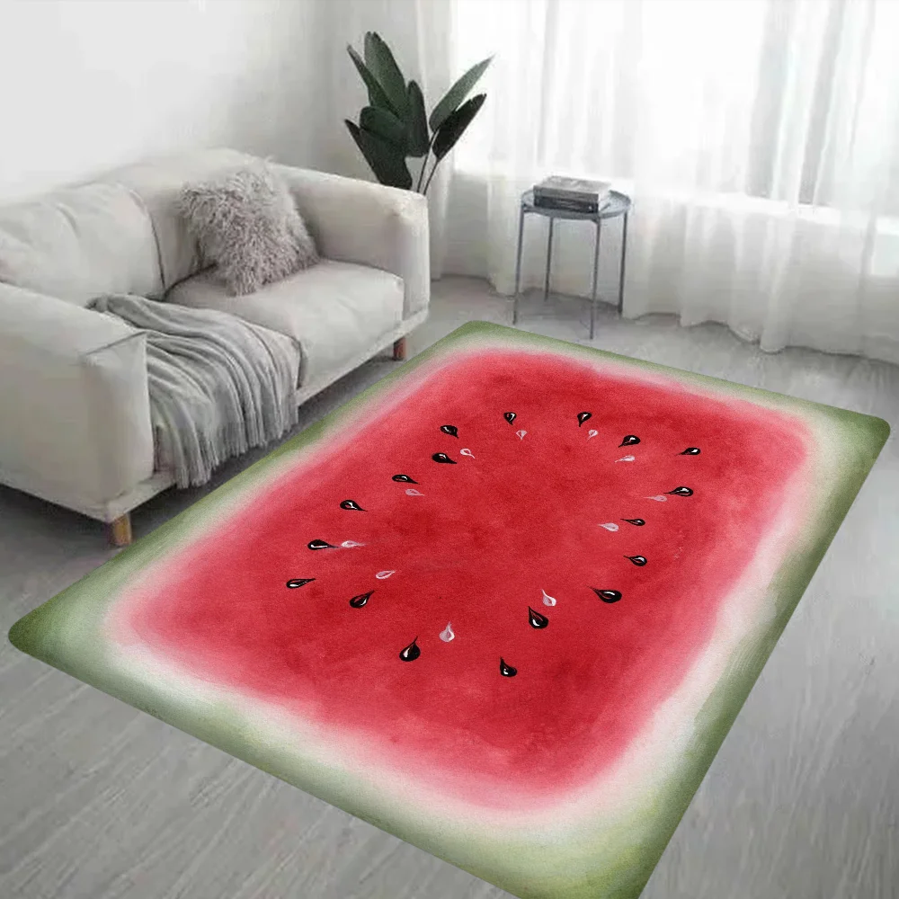 CUTE-Watermelon-Long-Rugs-Nordic-Style-Home-Doormat-Bathroom-Toilet ...