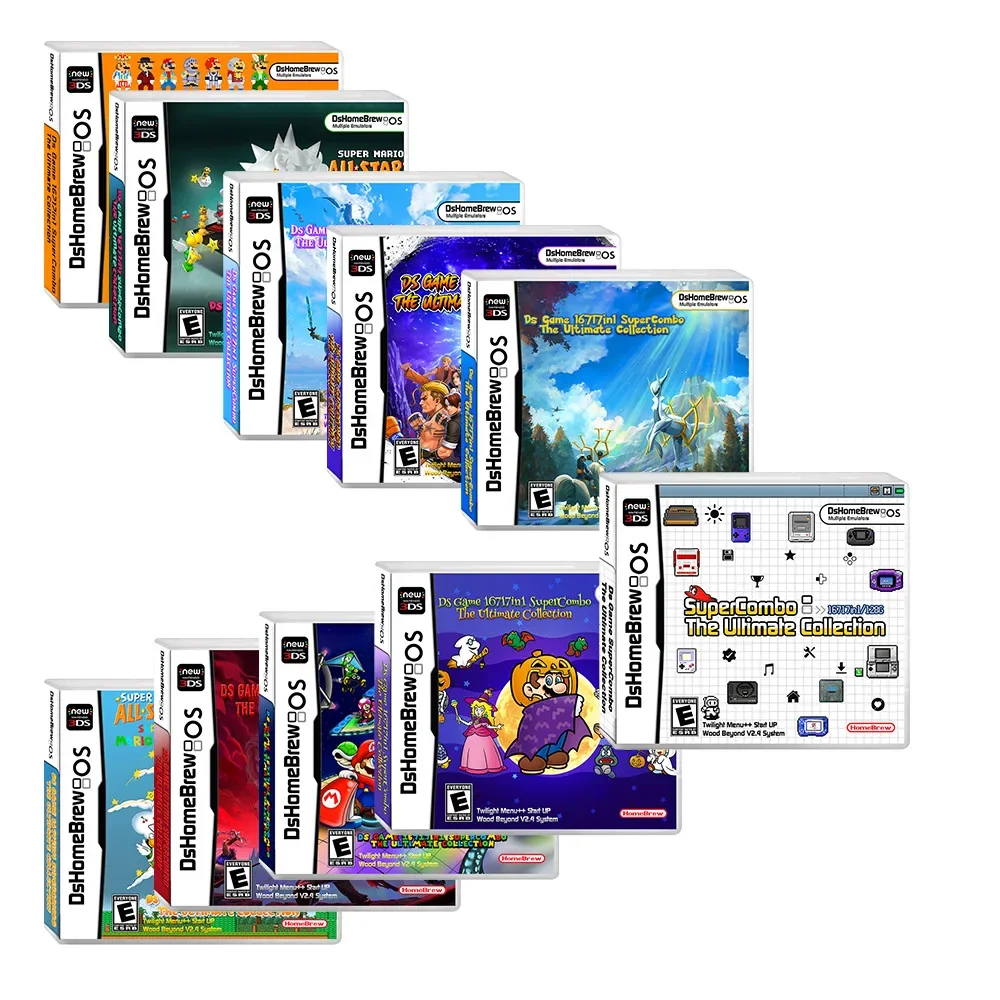 16717in1-NDS-Game-Card-Multiple-Emulators-Integrated-with-DSTWO-Mini ...