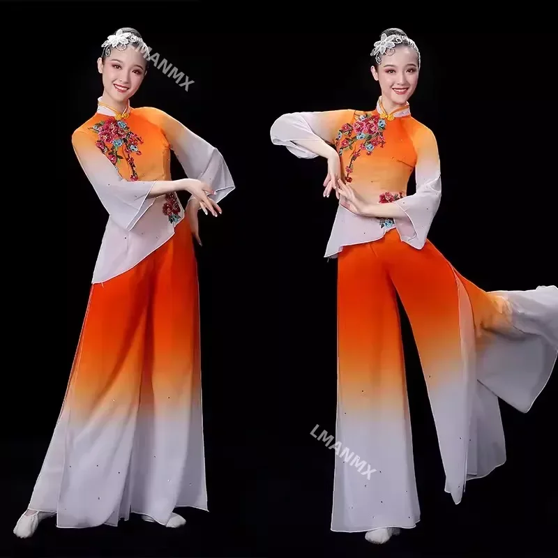 Classical-dance-costume-woman-graceful-Chinese-style-Yingshan-red ...