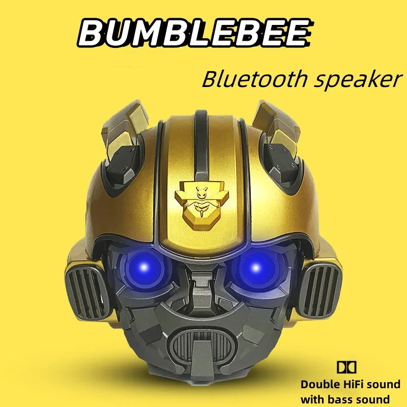 Best-Boy-Gift-Transformers-Bumblebee-Helmet-Wireless-Bluetooth-5-0-Speaker-Stereo-Music-With-FM ...