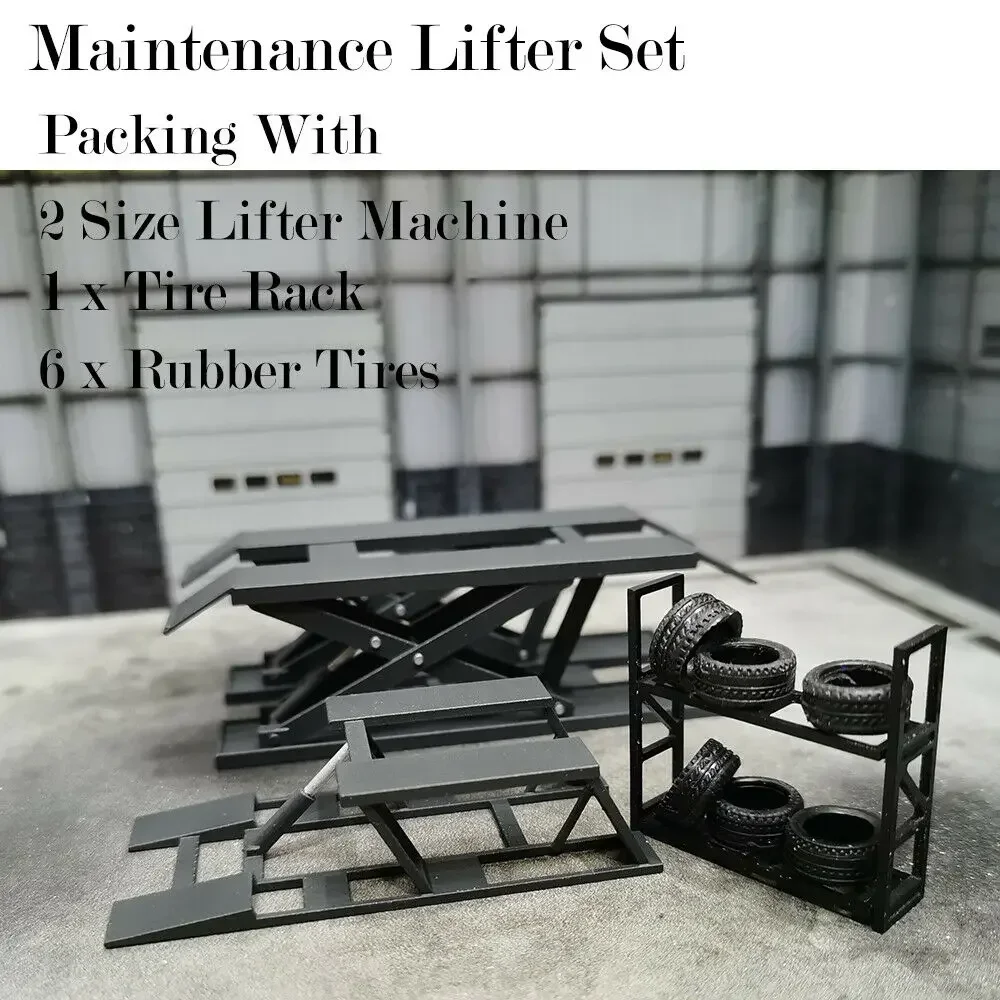 Model-Lifter-1-64-Maintenance-Repair-Machine-Model-Car-Display-Tools ...