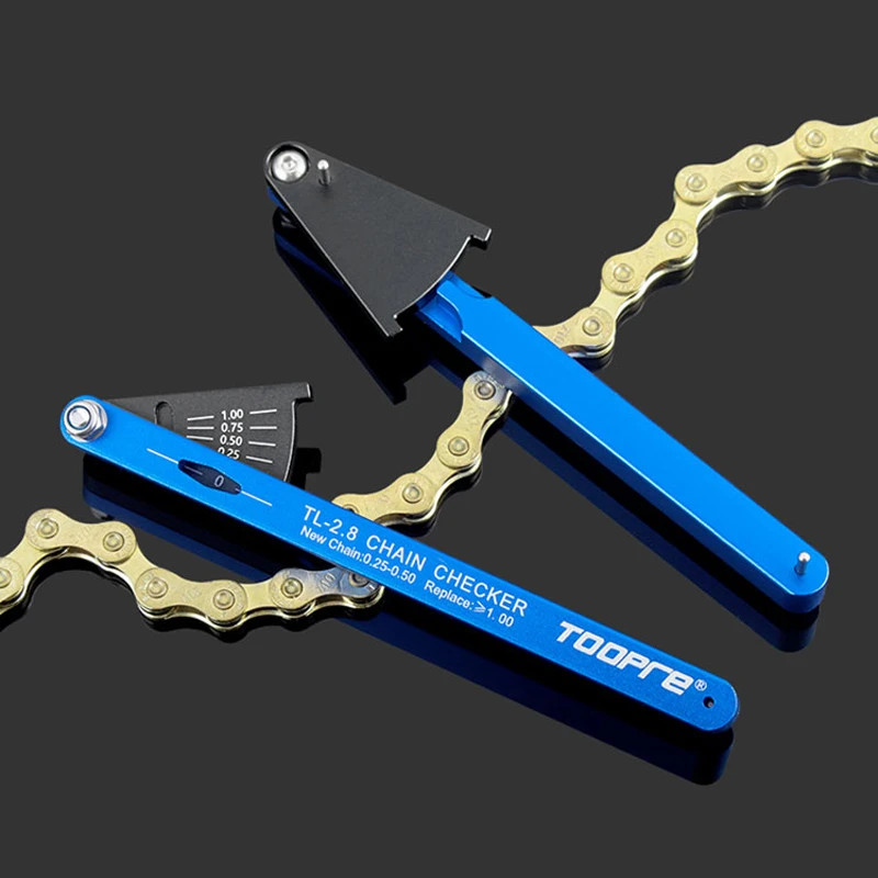 TOOPRE Professional Bike Chain Measuring Tool MTB Road Bicycle Chain ...