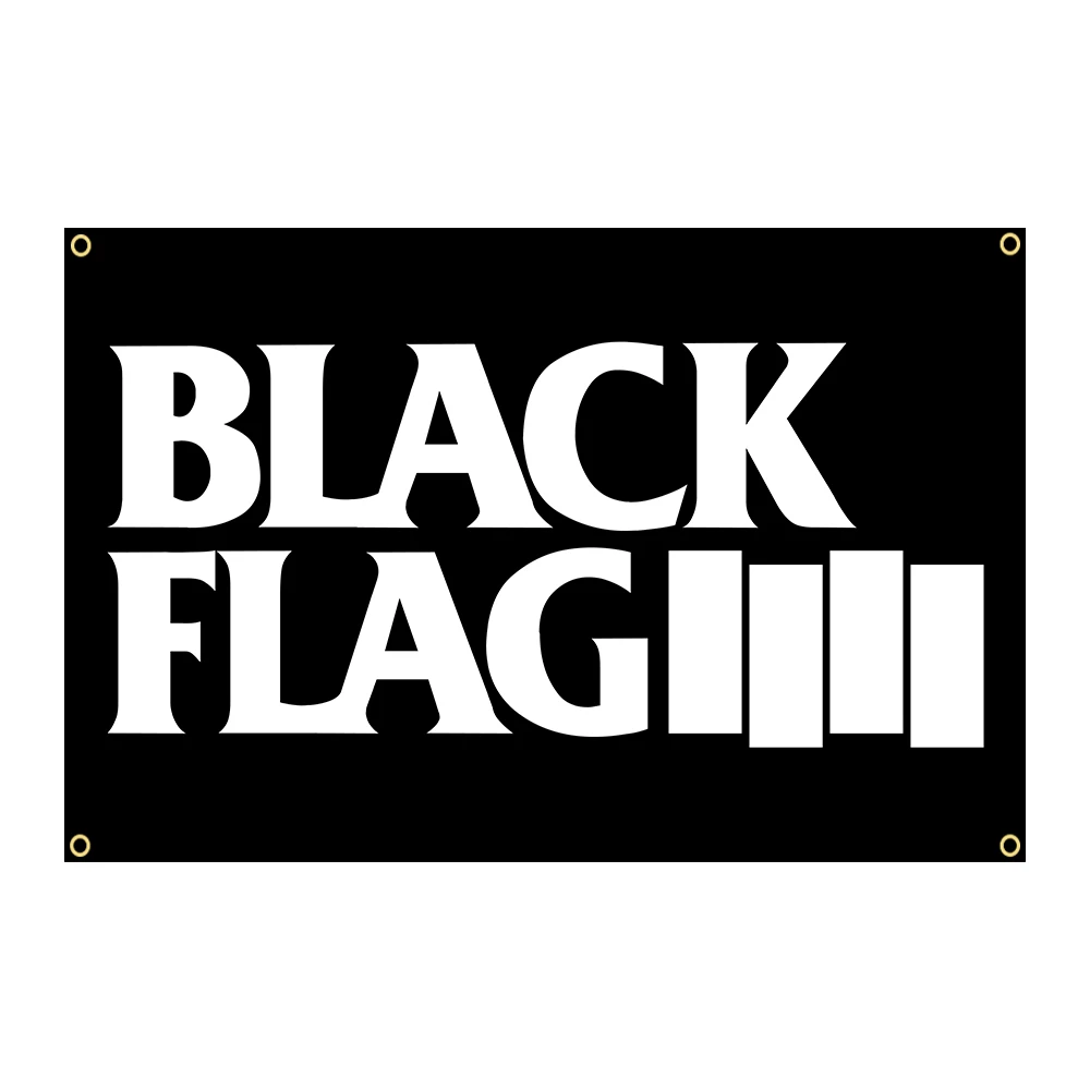 3Jflag 90x150cm Black Flag Everything Music Band Heavy Metal Pop Ainger ...