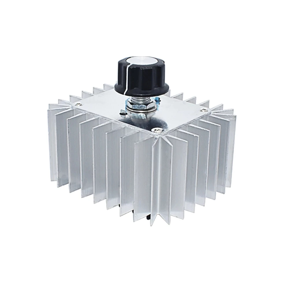 AC 220V 5000W SCR Voltage Regulator Moror Speed Controller Light ...