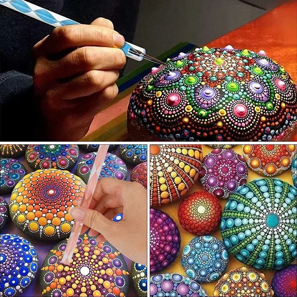 Mandala-Dotting-Tools-Painting-Stencils-Handwork-Drawing-Stylus-DIY ...