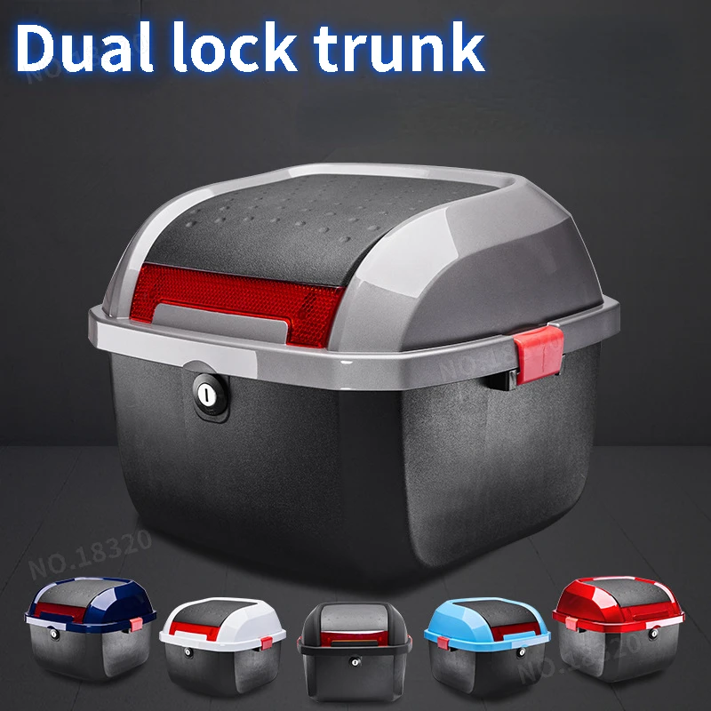 Electric-vehicle-trunk-universal-motorcycle-storage-box-anti-shake ...