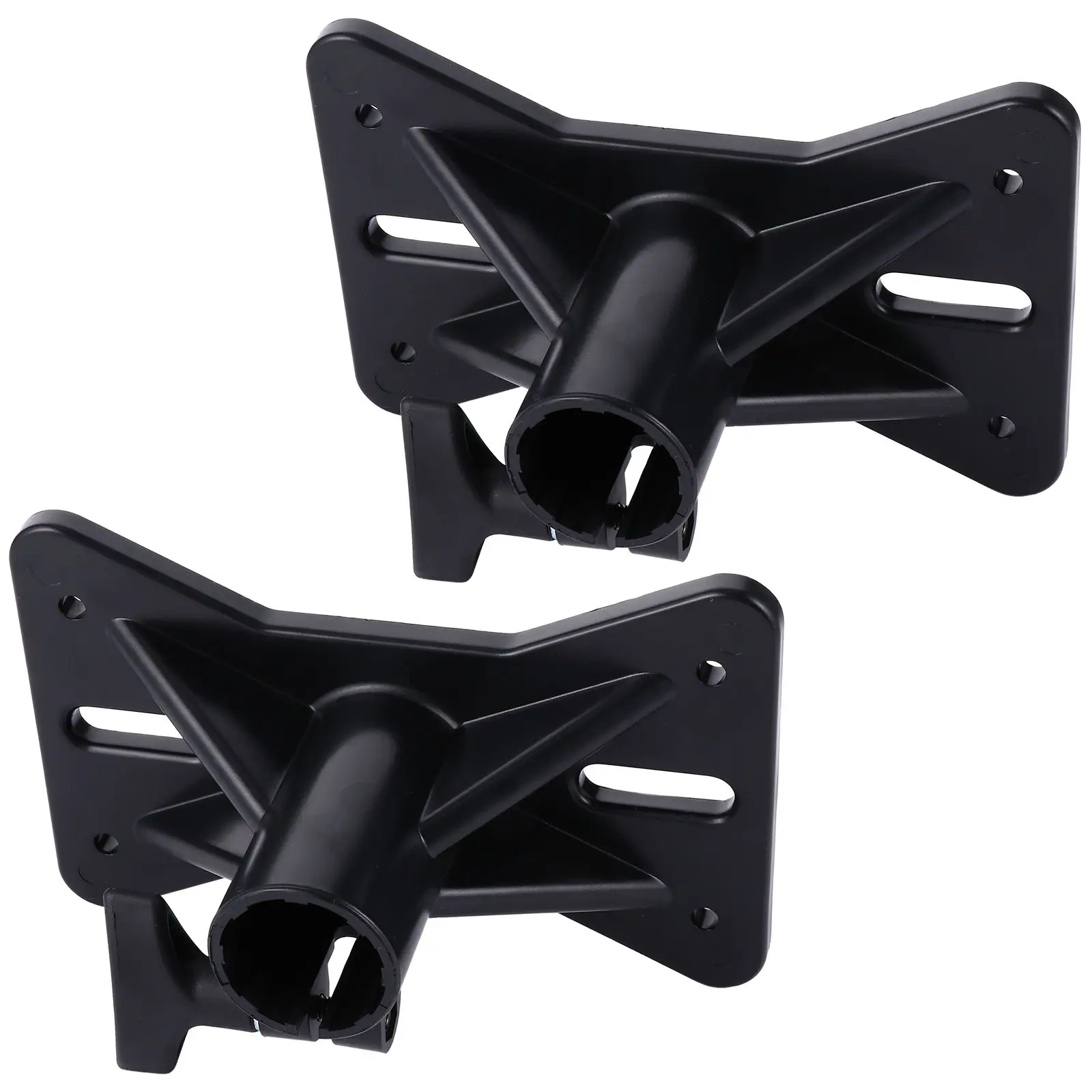 2pcs Black Speaker Stand Tray Durable Speaker Tripod Stand For Speaker ...