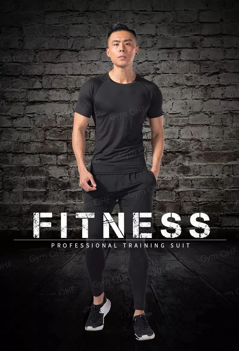 Gym Compression T-shirts | Training Sportswear Set | Compression Wear ...
