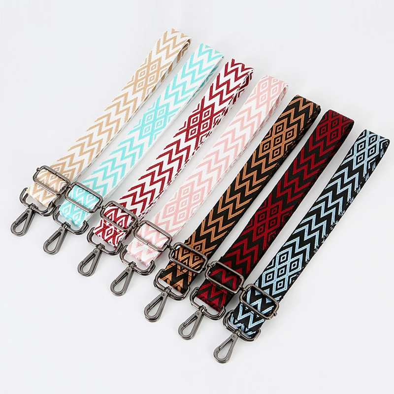 Sangle de sac à main colorée de Style ethnique, largeur de 3.8cm ...