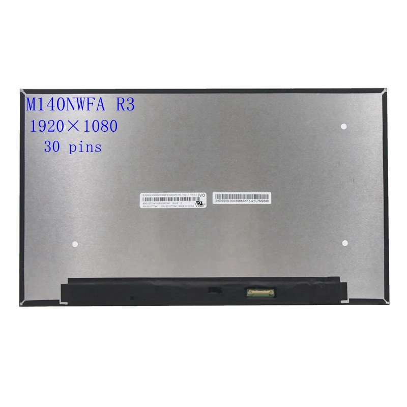 14-0-Lcd-screen-Display-M140NWFA-R3-FRU-5D10T77941-IPS-Panel-30pins-edp ...