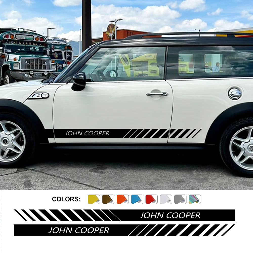 Car-Door-Side-Stripes-Stickers-For-Mini-John-Cooper-F54-F55-F56-F60-R54 ...