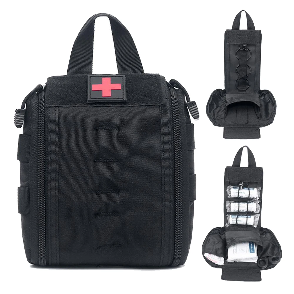 Molle-Tactical-First-Aid-Kit-Utility-Medical-Accessory-Bag-Waist-Pack ...