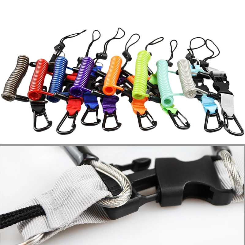 Scuba Accessories Dive Assesories Scuba Diving Lanyard Portable Spring ...