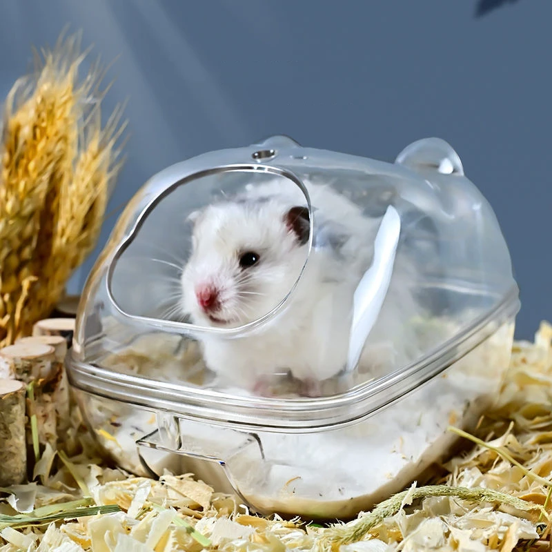 Hovedo-Hamster-Bathroom-Transparent-Hamster-Mouse-Pet-Toilet-Cage-Box ...