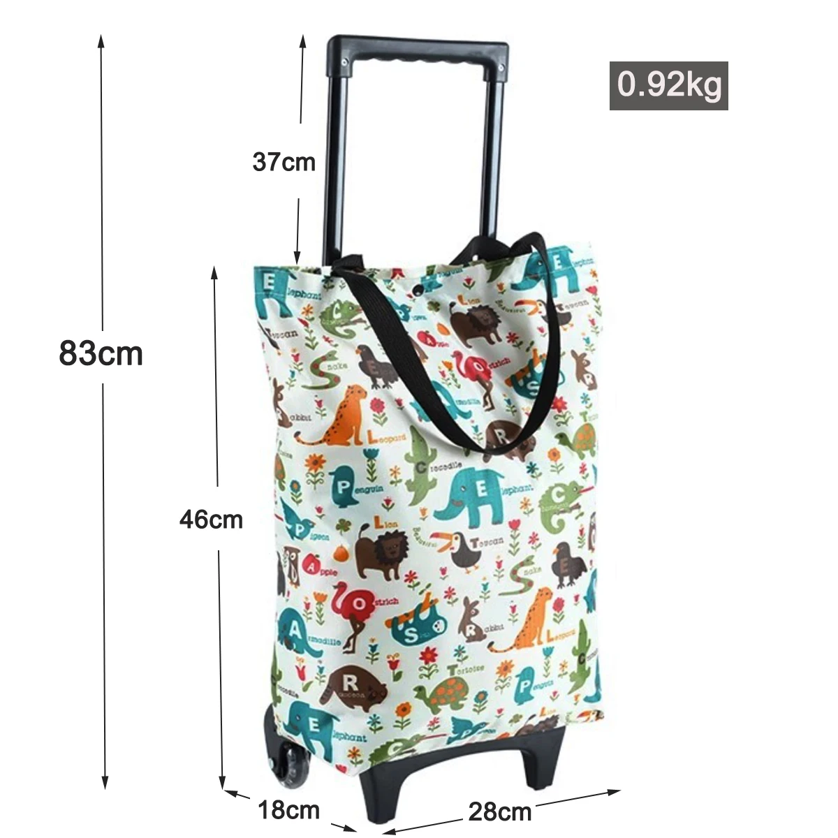Grocery Bag With Wheels