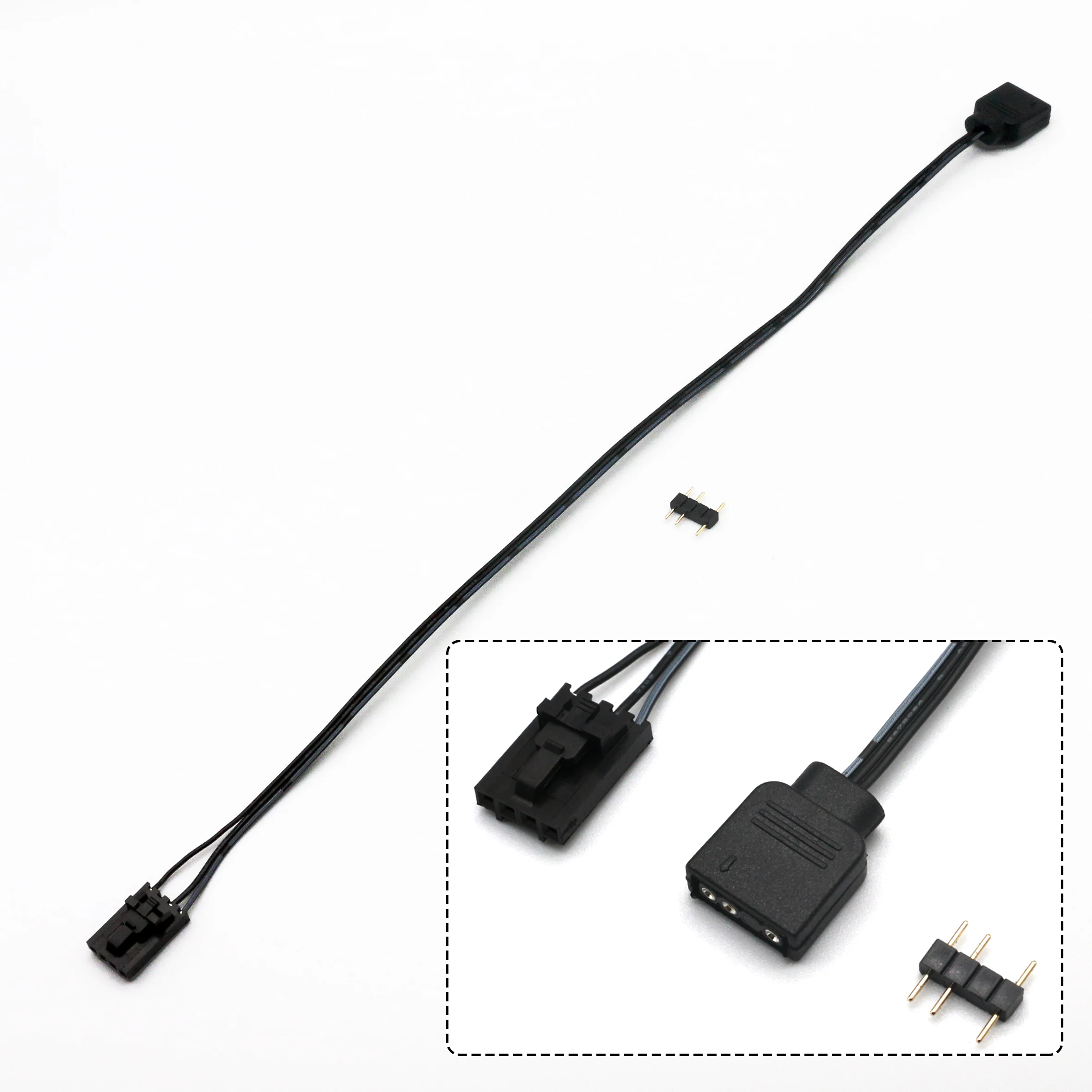 For Corsair RGB To Standard ARGB 4-Pin 5V Adapter Connector Pirate Ship ...