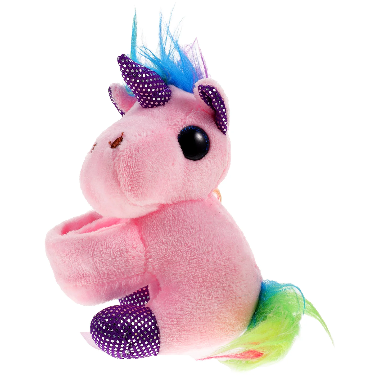Unicorn-Slap-Bracelet-Stuffed-Animal-Huggables-Plush-Animals-Slap-Band ...