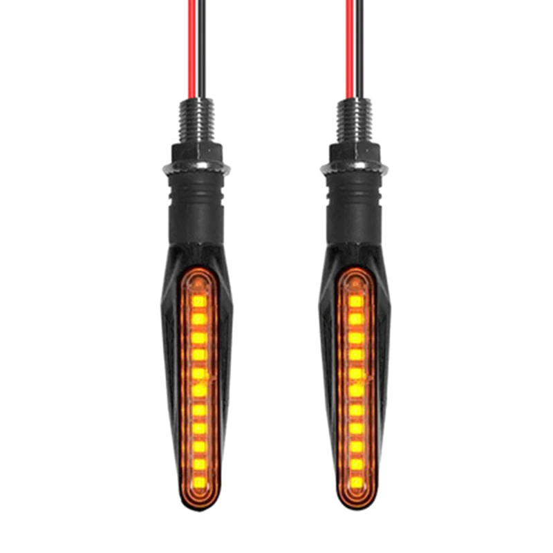 2PCS-Universal-Motorcycle-LED-Turn-Signals-Light-Flowing-Water-Flashing ...