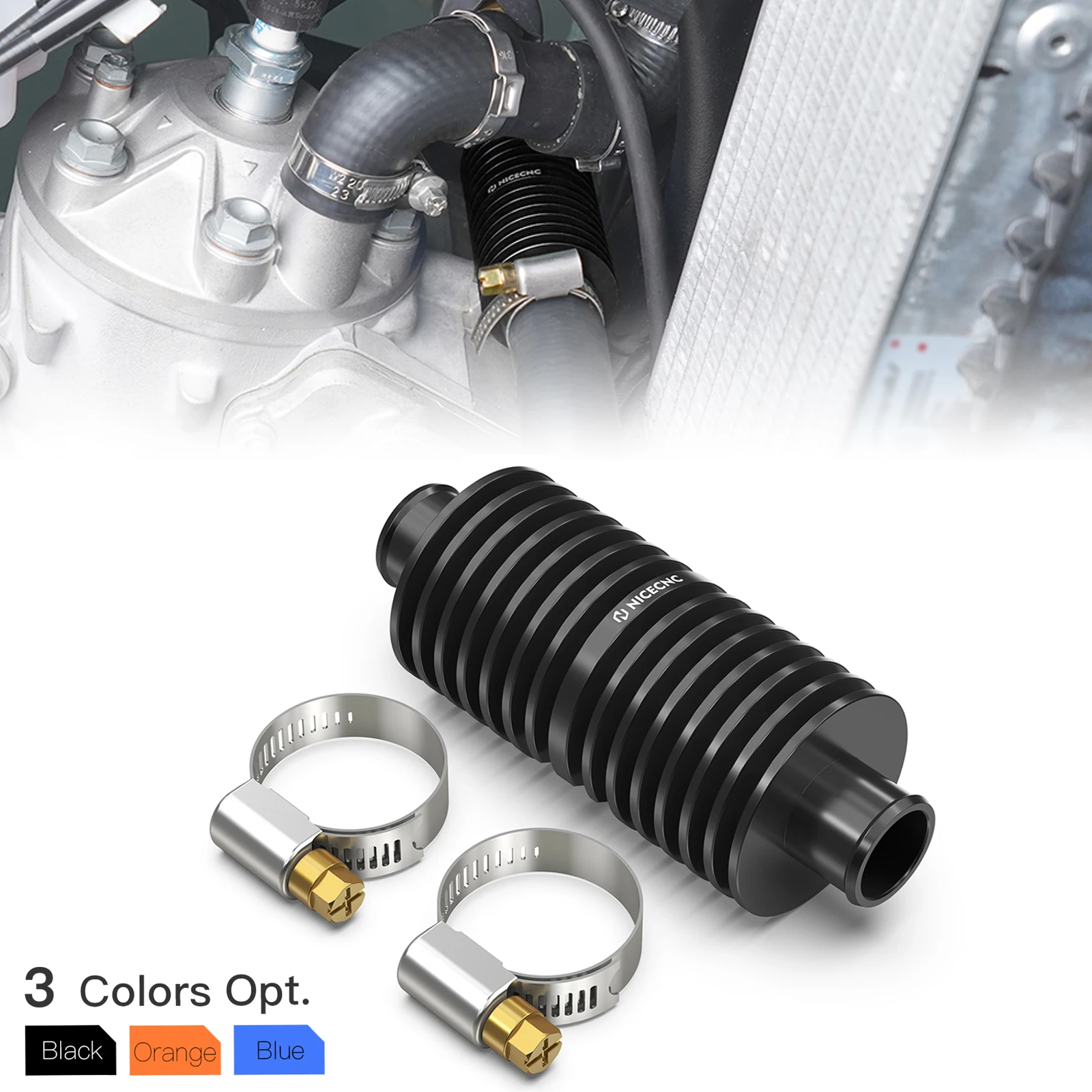 Radiator-In-Line-Water-Cooler-Cooling-For-GasGas-EC300-EC250-EC-MC-EX ...