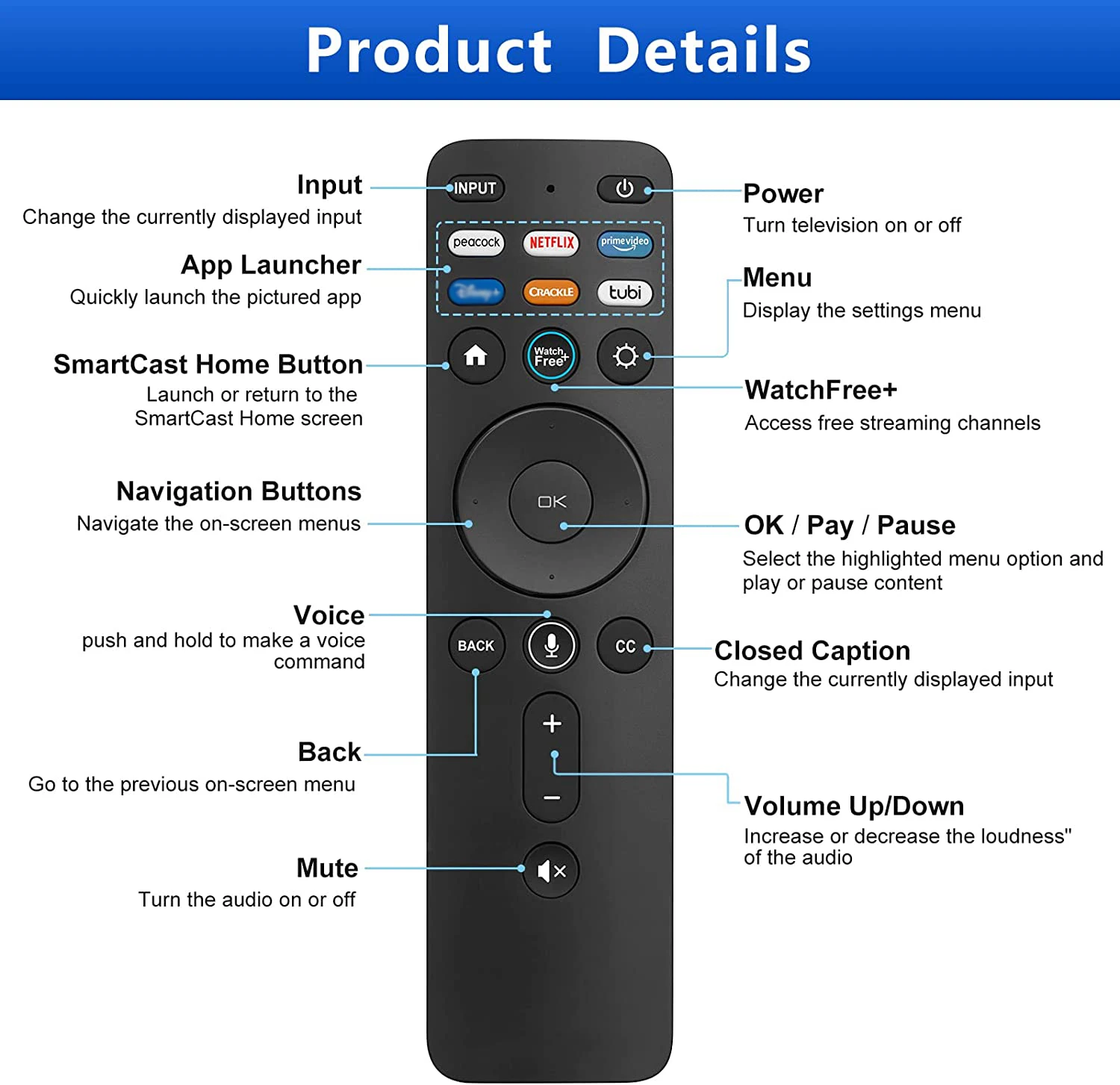 Vizio Remote