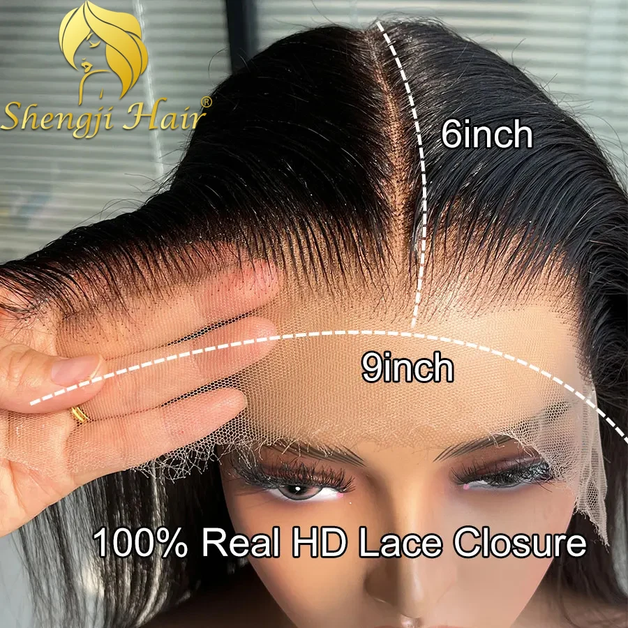 Shengji-9x6-HD-Lace-Closure-Human-Hair-Closure-Melt-Skin-Deep-Parting ...
