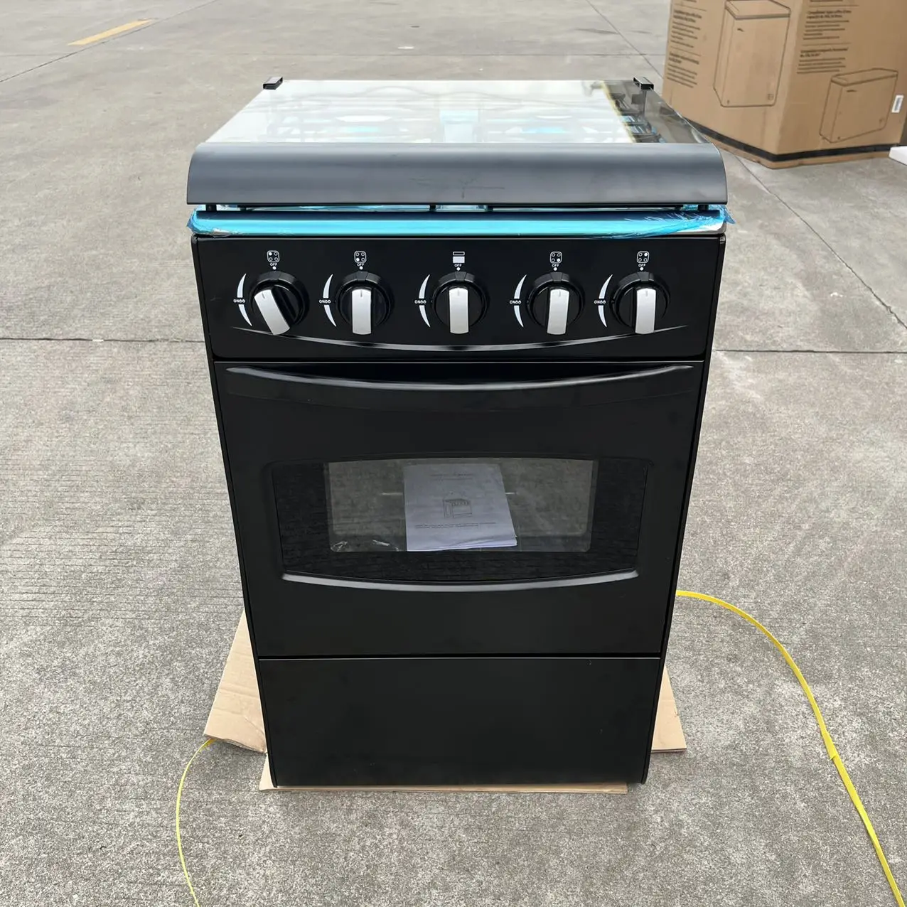 OEM-Smart-Freestanding-4-Gas-Burner-Oven-Stainless-Steel-Range-Gas-And ...