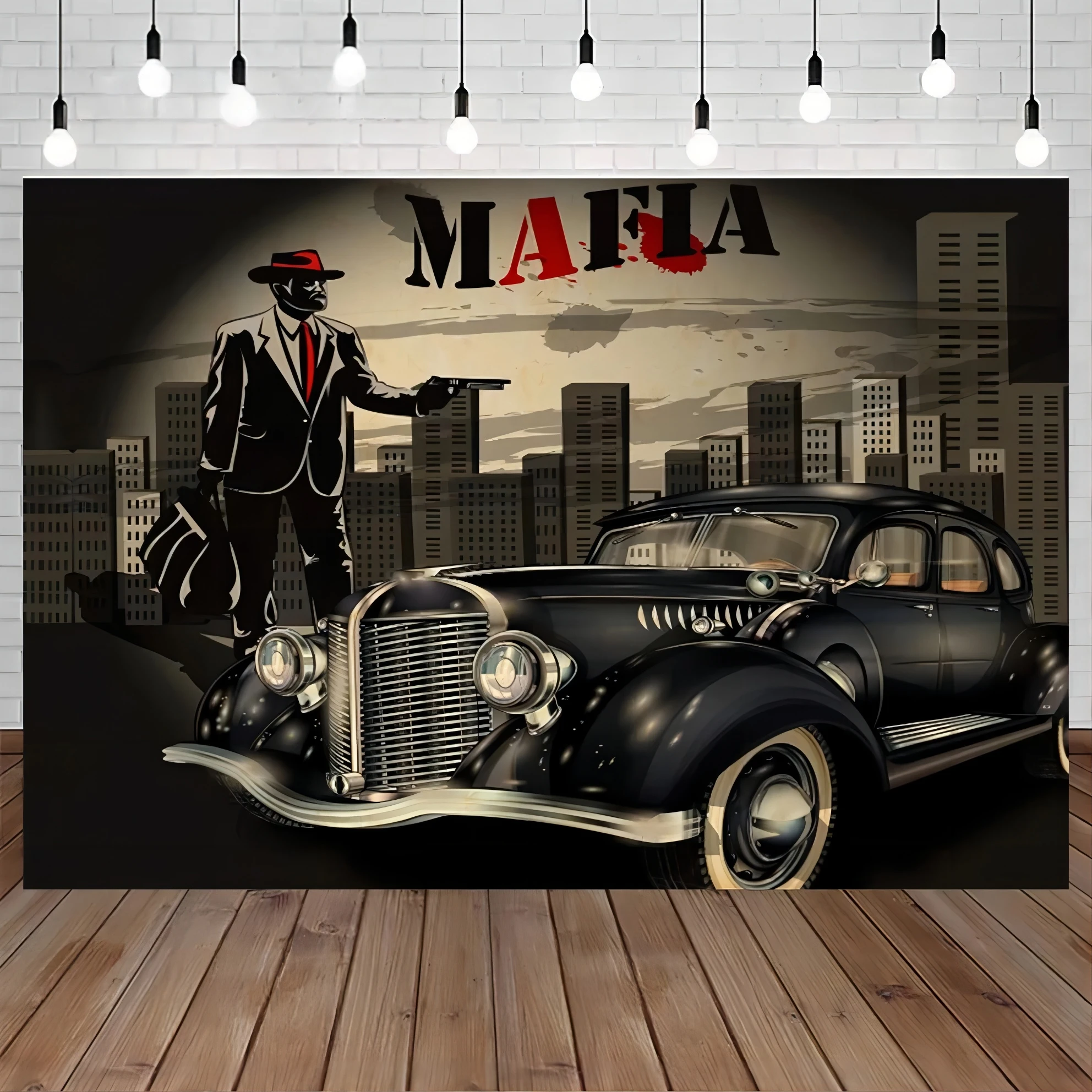 30s-60s-Gangster-Mafia-Gun-Old-Car-Chicago-Crime-Scene-Photography ...