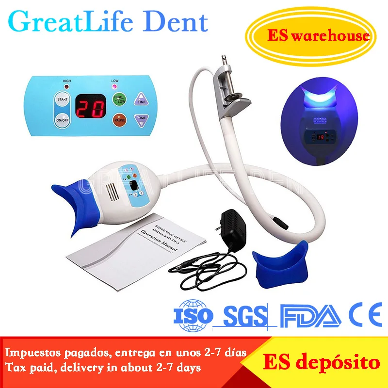 GreatLife-Dent-Dental-Portable-Teeth-Whitening-Lamp-Accelerator-Cold ...
