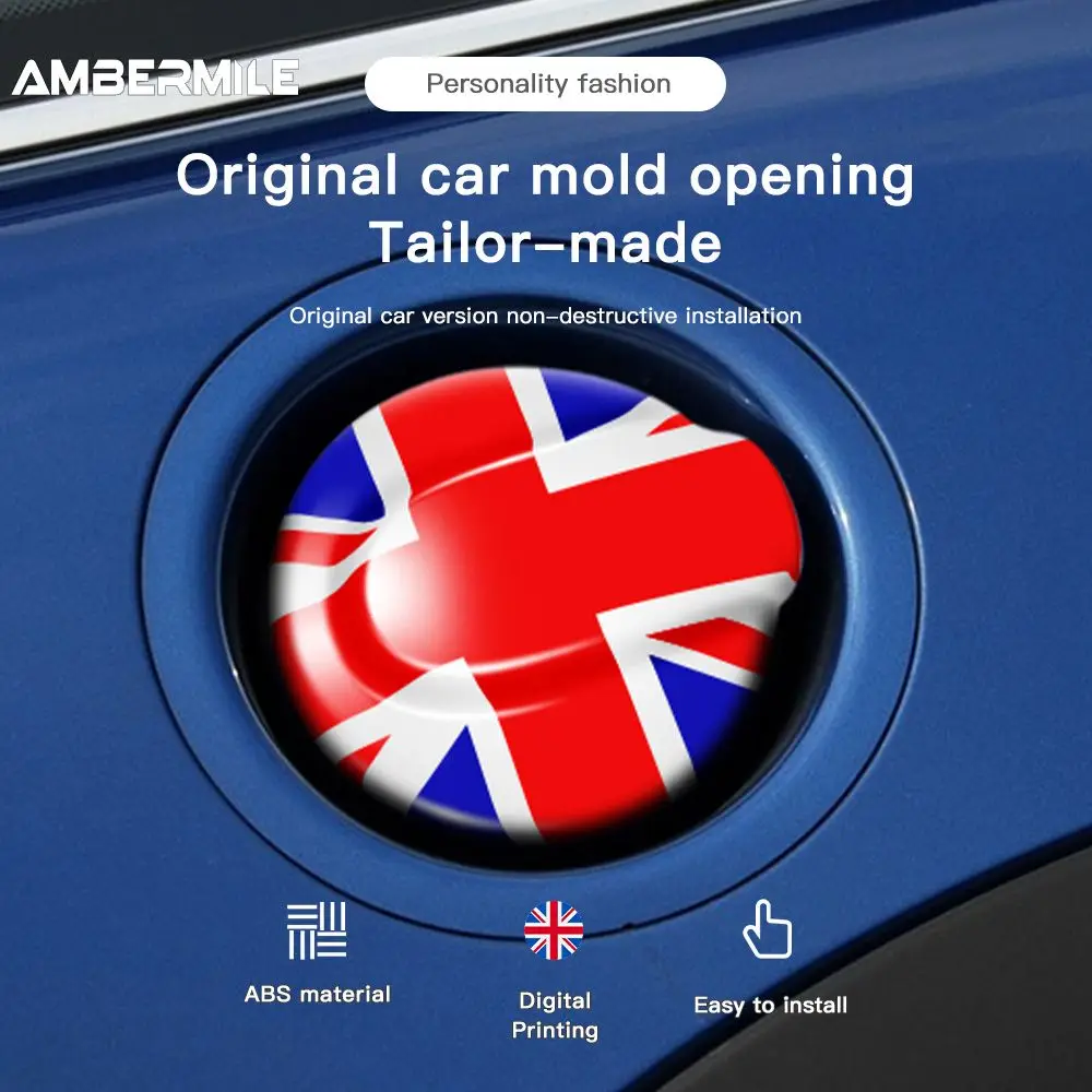 for-MINI-Cooper-Clubman-R55-R56-ABS-Stying-Union-Jack-Car-Fuel-Tank-Cap ...