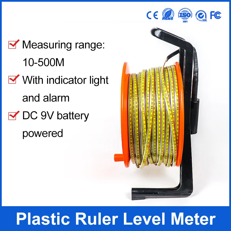 50m steel ruler water level gauge underground reservoir bottom level ...