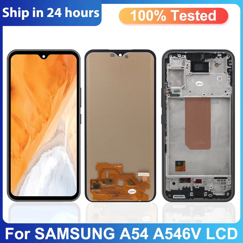 100-Tested-For-Samsung-Galaxy-A54-5G-LCD-Display-SM-A546V-SM-A546U ...