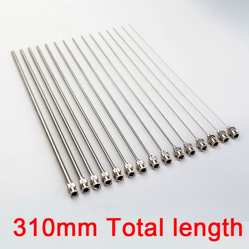 10pcs-Precision-dispensing-needle-Total-length-310mm-stainless-steel ...