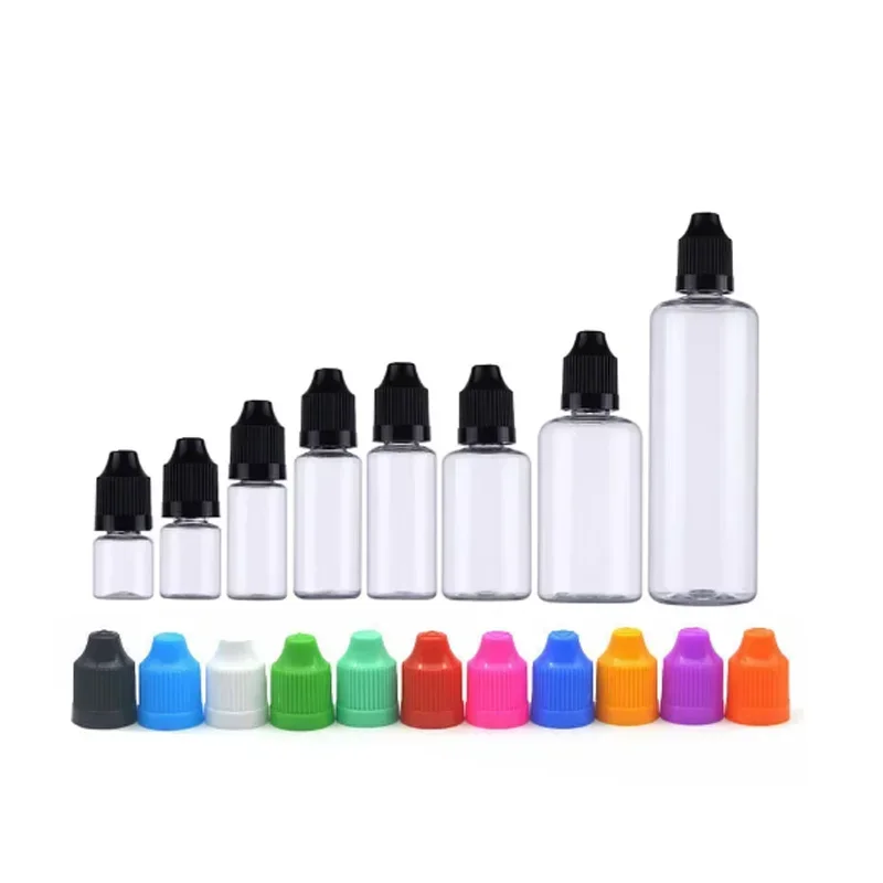 5Pcs-5ml-100ml-Empty-Plastic-Squeeze-Bottle-Eye-Dropper-Liquid-Sample ...