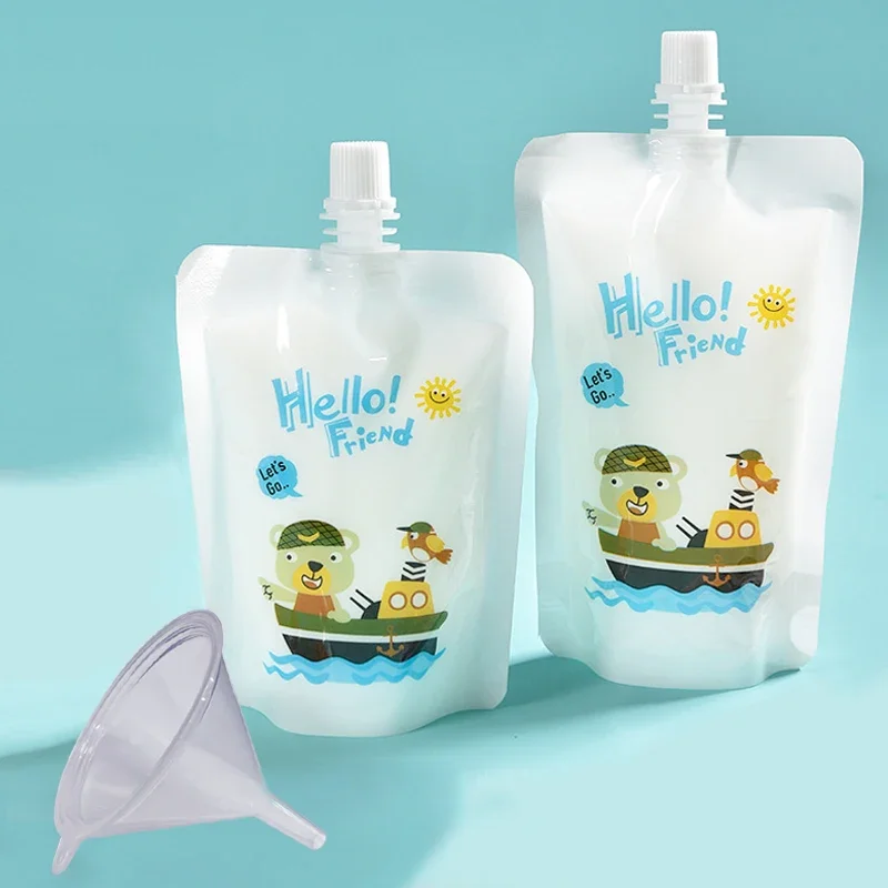 30pcs-Set-Reusable-Baby-Food-Bag-Squeeze-Food-Bag-with-Funnel-Spout ...