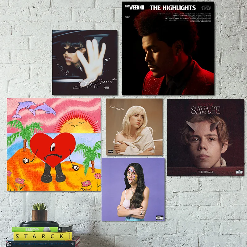 Pop Music Poster Album Covers | Album Cover Posters Hip Hop - 2023 ...