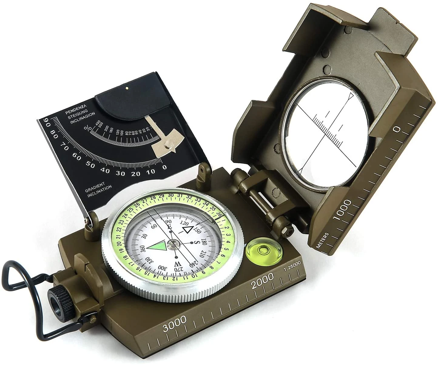 Sighting Navigation Compass | Parts Military Compass | Compass Lensatic ...