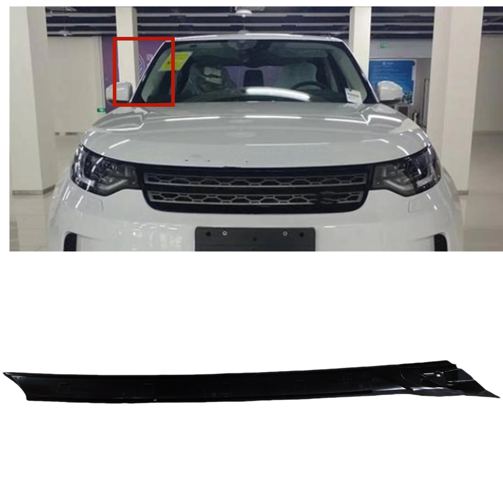Car-Front-Windshield-A-Pillar-Moulding-Trim-Cover-For-Land-Rover ...