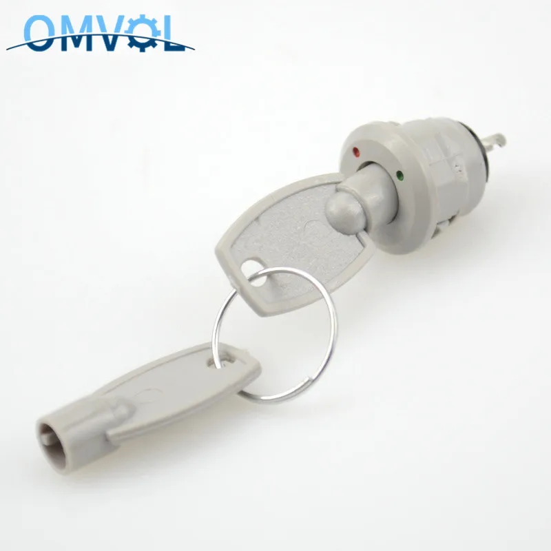 5PCS 12mm plastic key switch