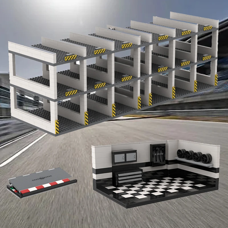 City Car Moc Speed Champion Racer Classic Supercar Building Blocks ...