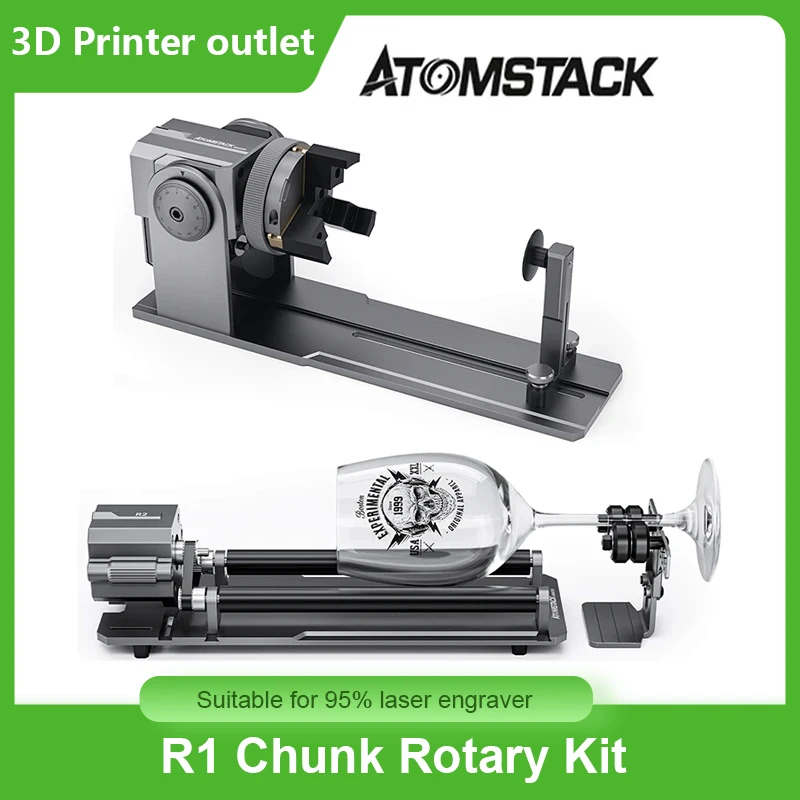 ATOMSTACK-Maker-R1-Pro-Multifunctional-Rotary-Fixture-R2-Roller-Rotary ...