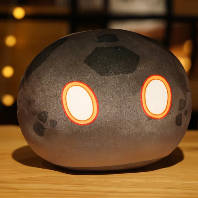 Genshin Impact Slime Plush Toy Element Anemo Electro Pyro Cryo Hydro ...