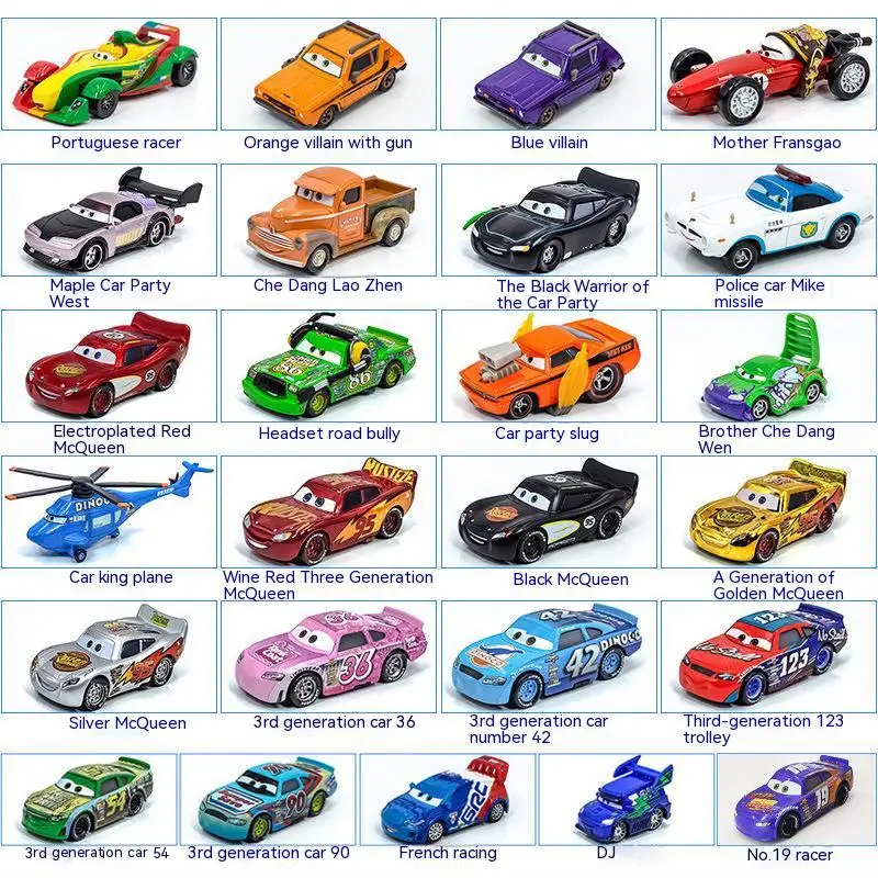 Disney Cars 2 Characters Pictures And Names