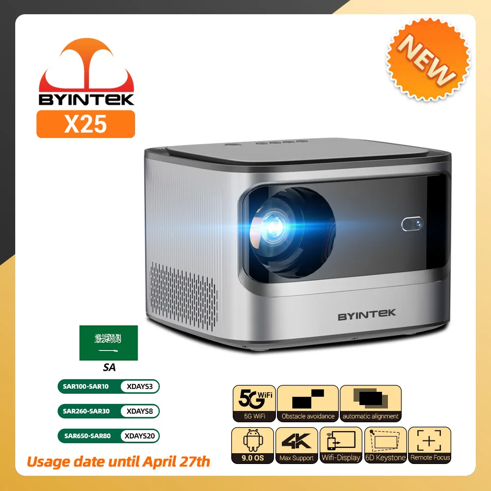 BYINTEK-X25-Full-HD-Projector-1080P-4K-Video-Auto-Focus-WiFi-Smart-LCD ...