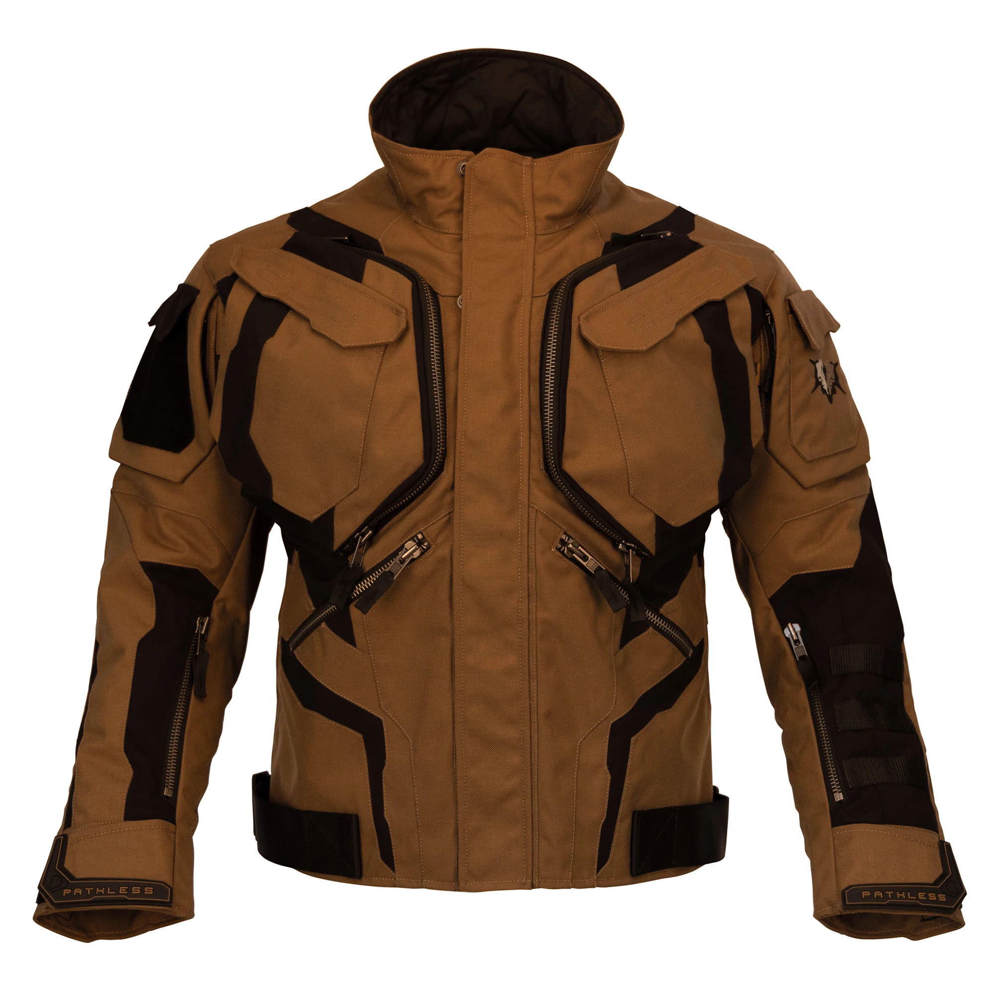 PATHLESS VS I ผู้ชาย CORDURA Survival ป้องกันยุทธวิธีแจ็คเก็ต Bicolor ...