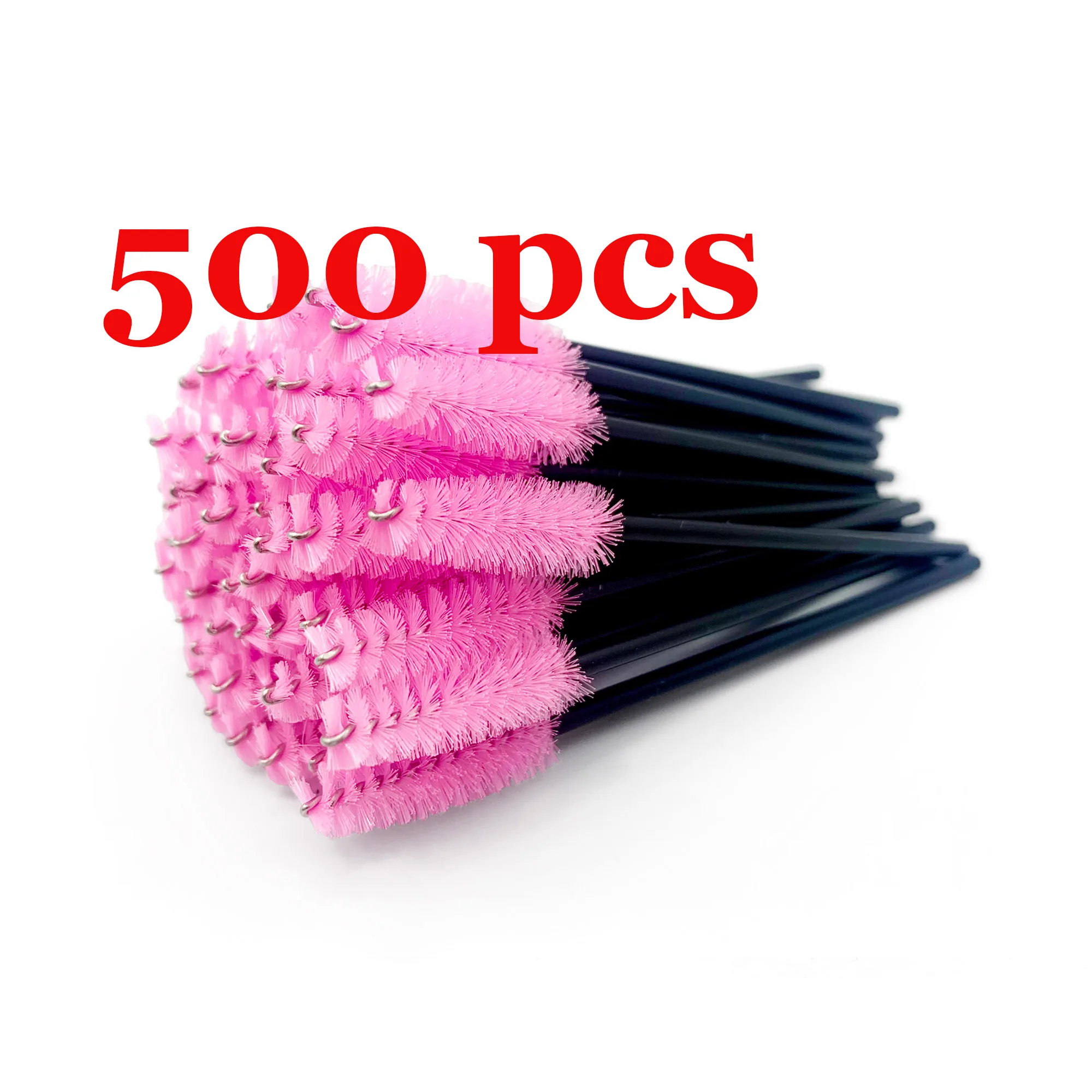 50-100-300-500pcs-Eyebrow-Eyelash-Brushes-Eyelash-Spoolies-Mascara ...